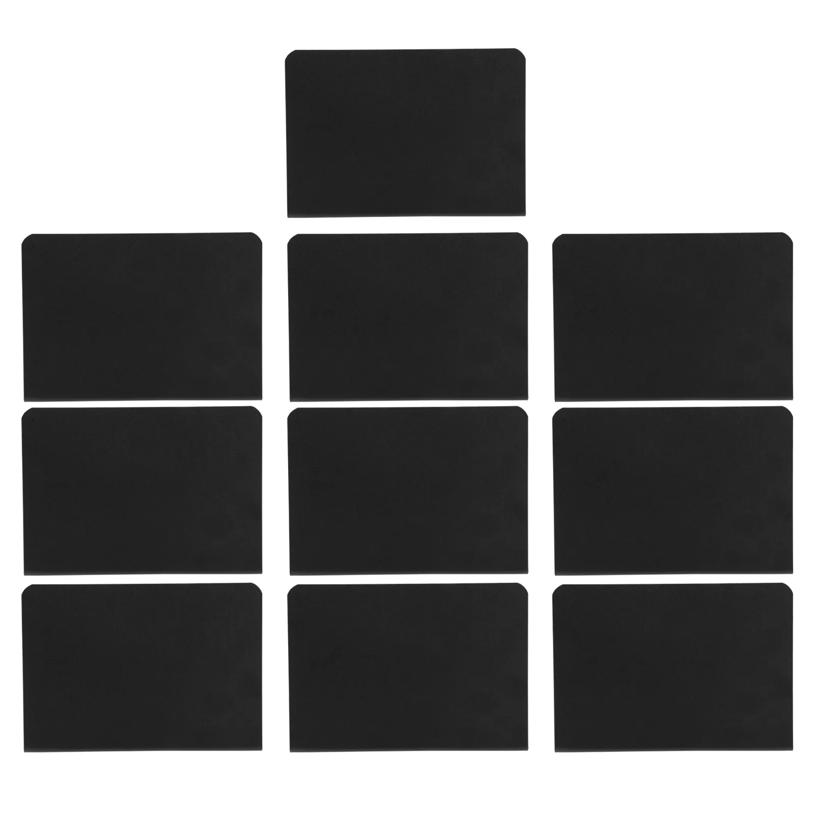 DHgate.com:10x Reusable Mini Chalkboards, PVC Blackboards for Home ...
