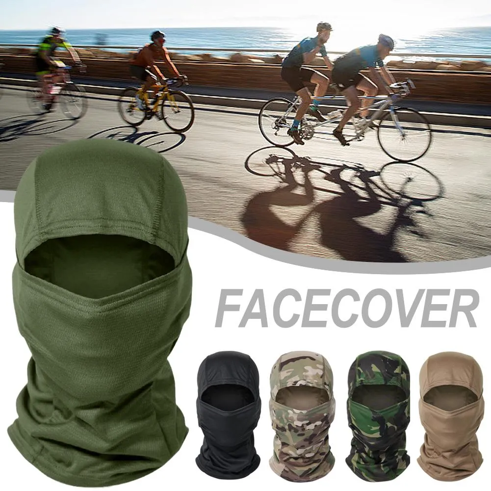 Men's Full-Coverage Sports Balaclava - Breathable Fabric, Multi-Use for ...