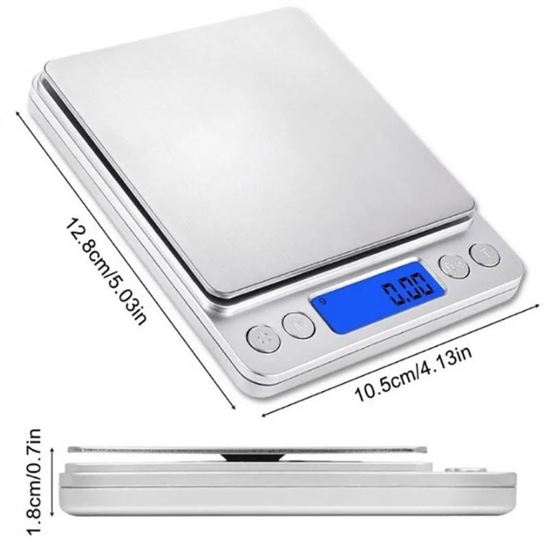 DHgate.com:"Silvery Kitchen Scale: Precise Measurement, Compact Storage ...