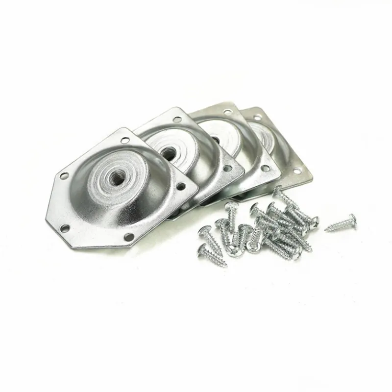 Table Leg Brackets Angled Furniture Leg Attachment Plates With Screws ...