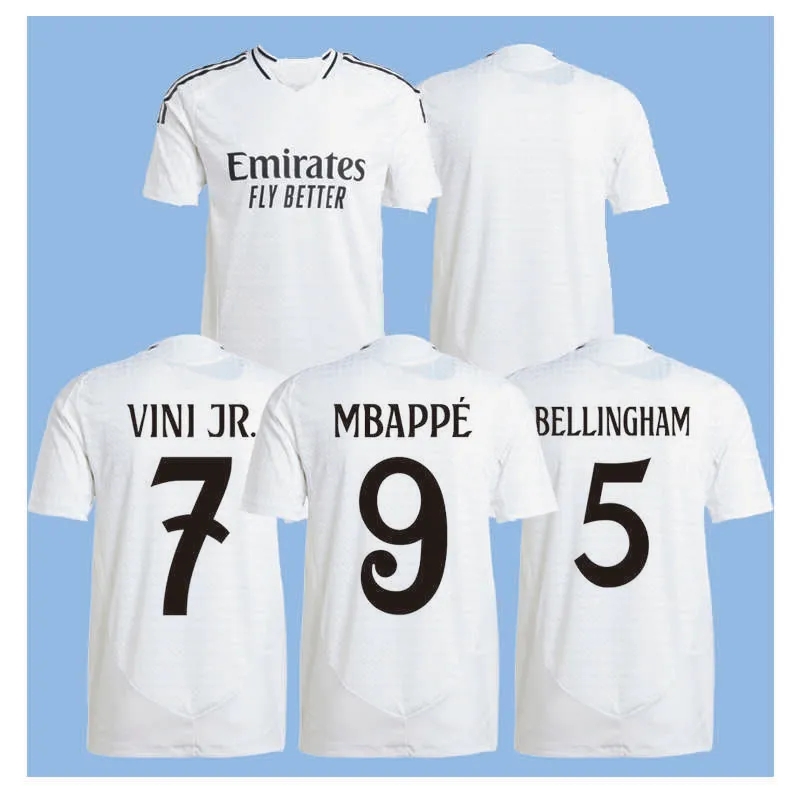 Thailand Real 2024 2025 Club Home Soccer Soccer Camisas De Futbol Shert ...