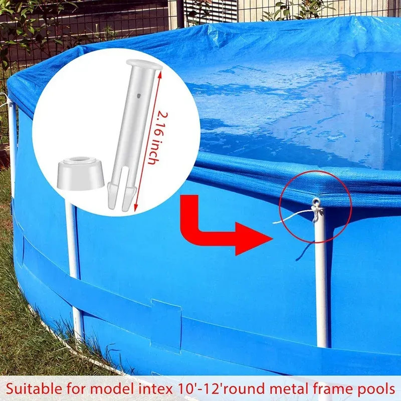 Intex Pool Joint Pins And Rubber Seals Replacement Parts For Above ...