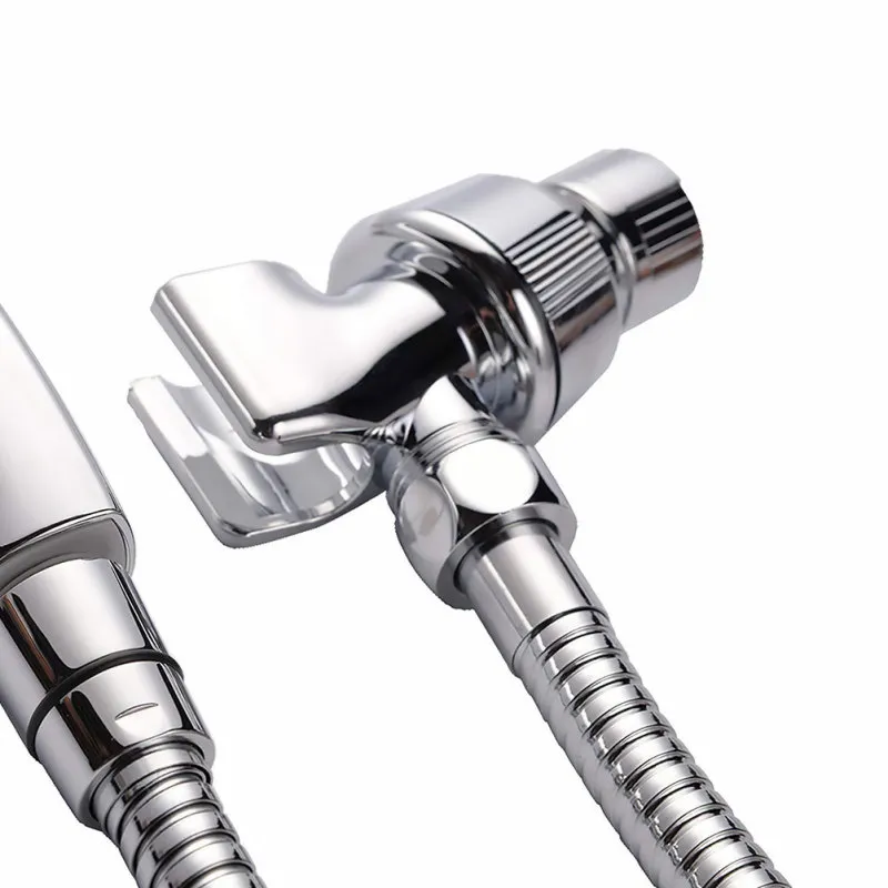 Shower Arm Mounted Shower Head Holder Bracket with Adjustable Tee ...