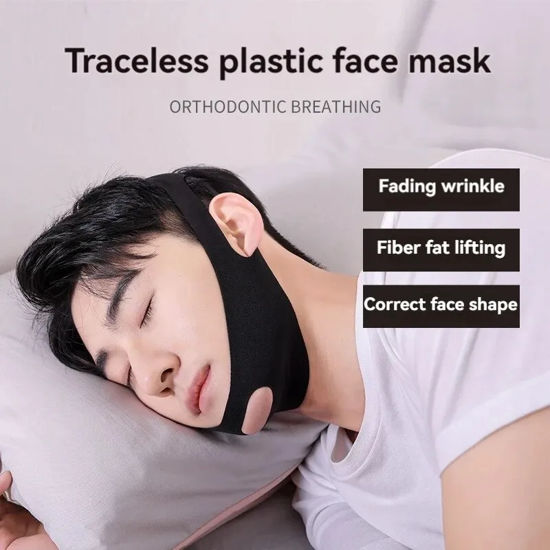 DHgate.com:Men's Black Net Face Slimming Bandage Mask for Double Chin ...