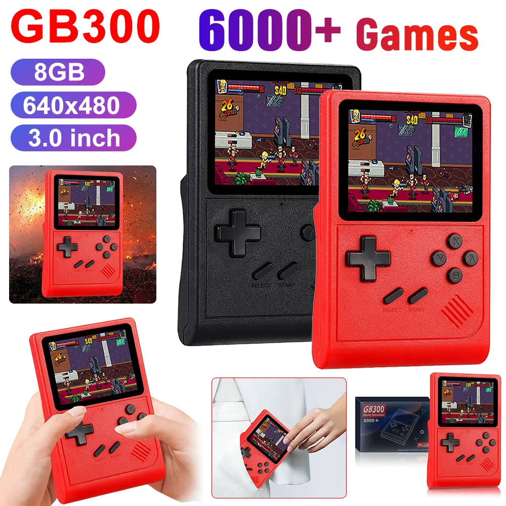 DHgate.com:3" Handheld Game Console 6000+ Classic Games, Portable Retro ...