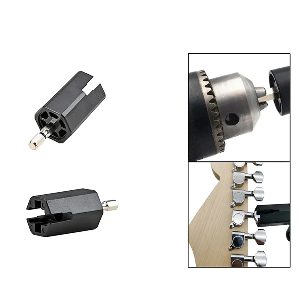 DHgate.com:Electric Guitar Bass Drill String Winder Set | Hexagonal ...