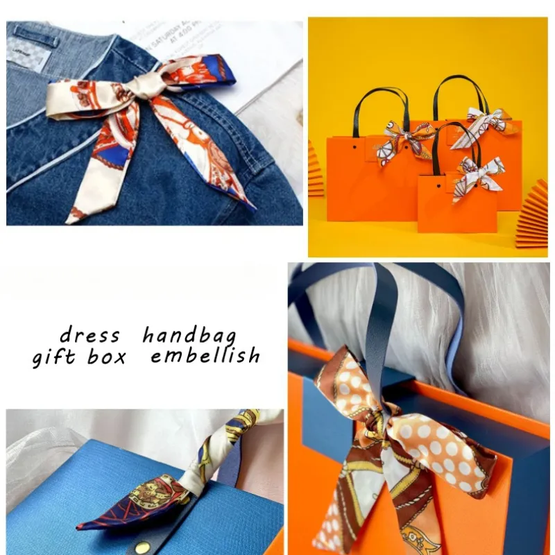 Long Delicate Silk Scarves For Women,Perfect For Various Styles And Occasions, Hair Accessories ...