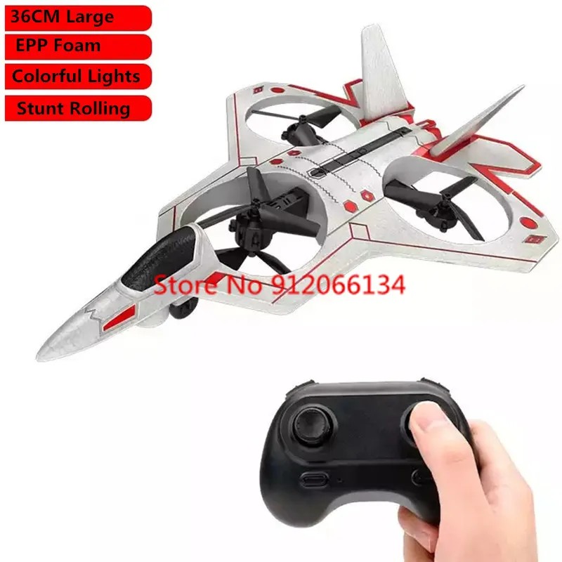 DHgate.com:2024 360° Rotating RC Airplane with One-Key Landing and ...