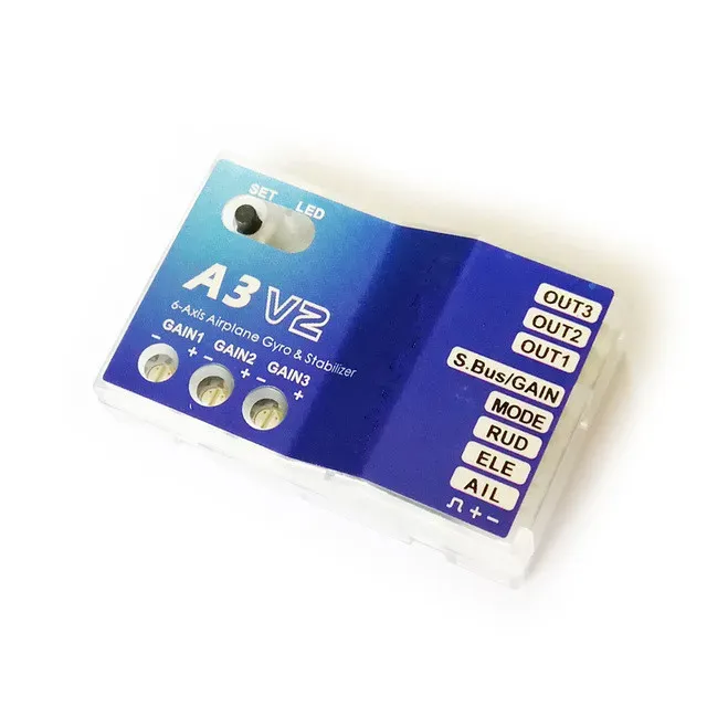 DHgate.com:Advanced 3-Axis Gyro A3 V2 Flight Controller with Gyro ...