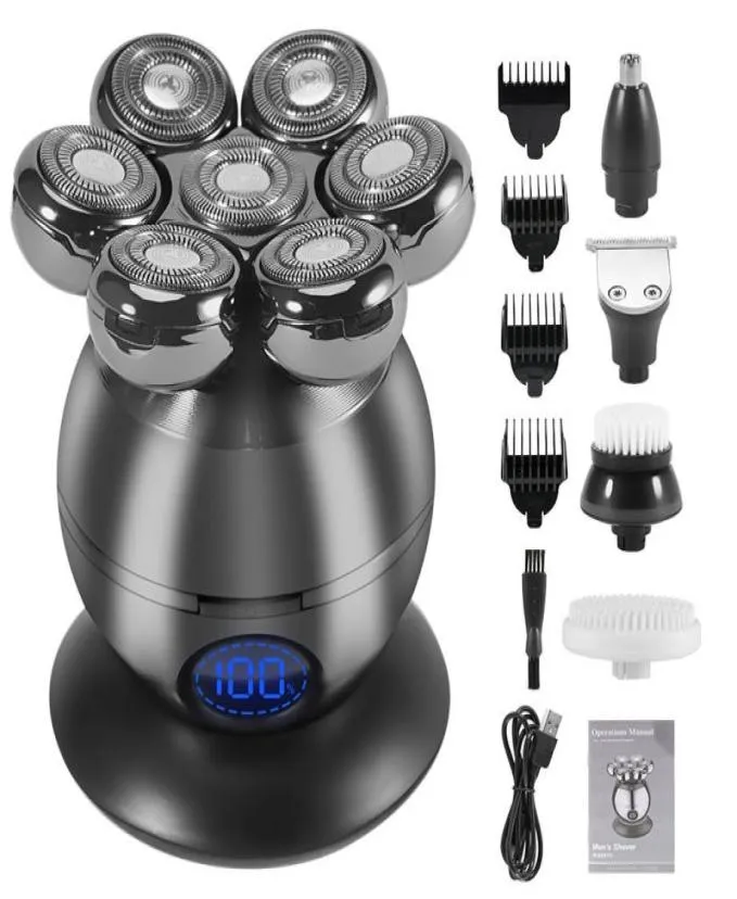 DHgate.com:7D Floating Cutter Beard Trimmer for Bald Men, IP68 ...