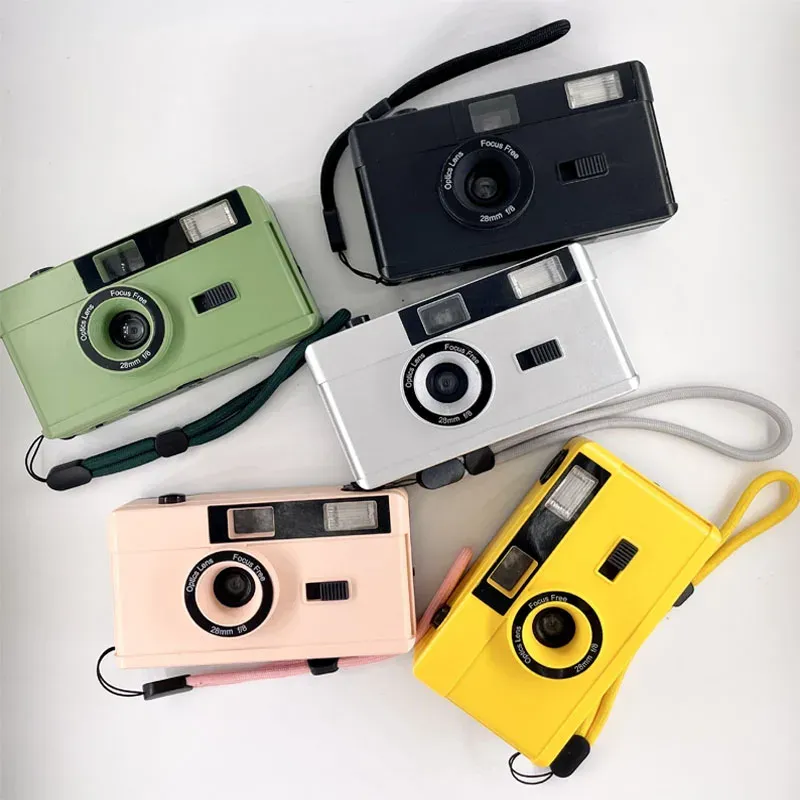 35mm Reusable Film Camera with Flash - Vintage Style, Non-Disposable ...