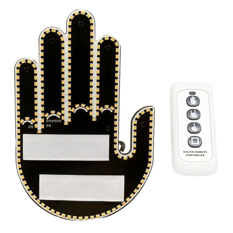 Hand Gesture Car Light Vehicle Accessories Car Accessories For Men And ...