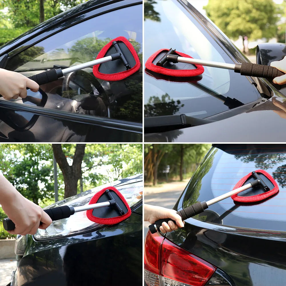 Portable Car Wiper Inserts With Squeegee For Window Glass, Mirror ...