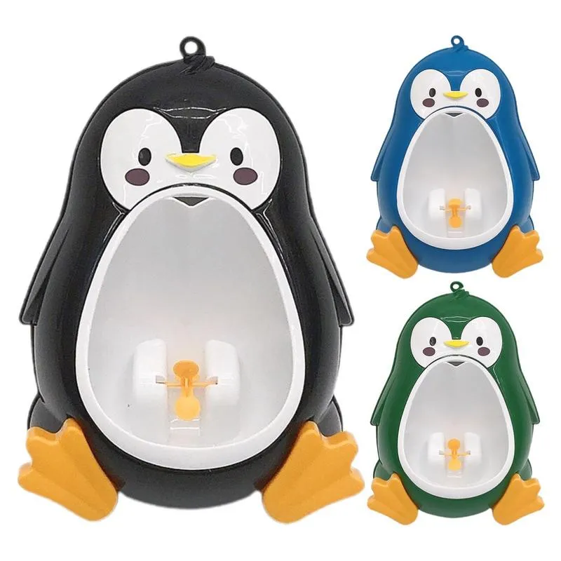 Toddler Urinal, Standing Pee Trainer for Boys, Penguin Wall-Mounted ...