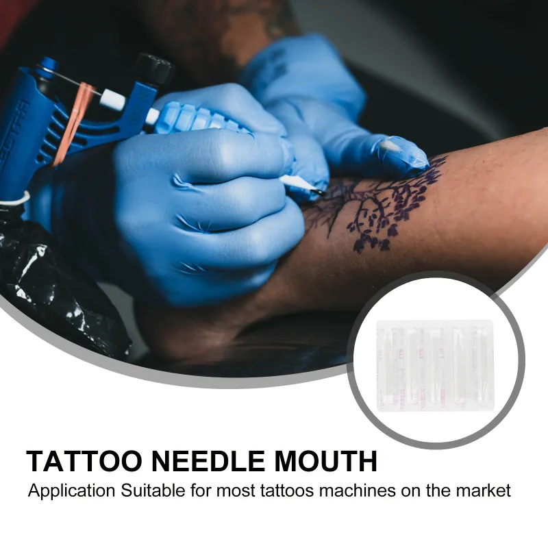 Tattoo Nozzle Tips Disposable Durable Accessories for Cosmetic Tattoo ...