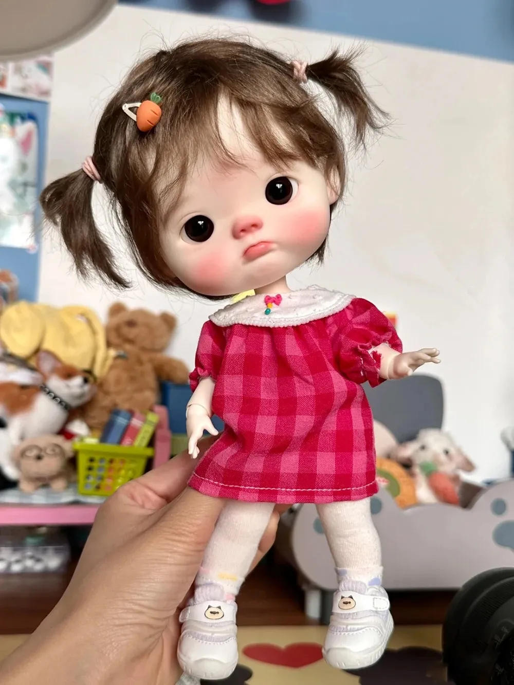 BJD Dolls Male 1/6 Scale Resin Doll With Large Head, Customizable ...