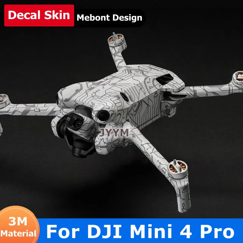 DJI Mini 4 Pro Skin Decal - Anti-Scratch Vinyl Wrap Protector for ...
