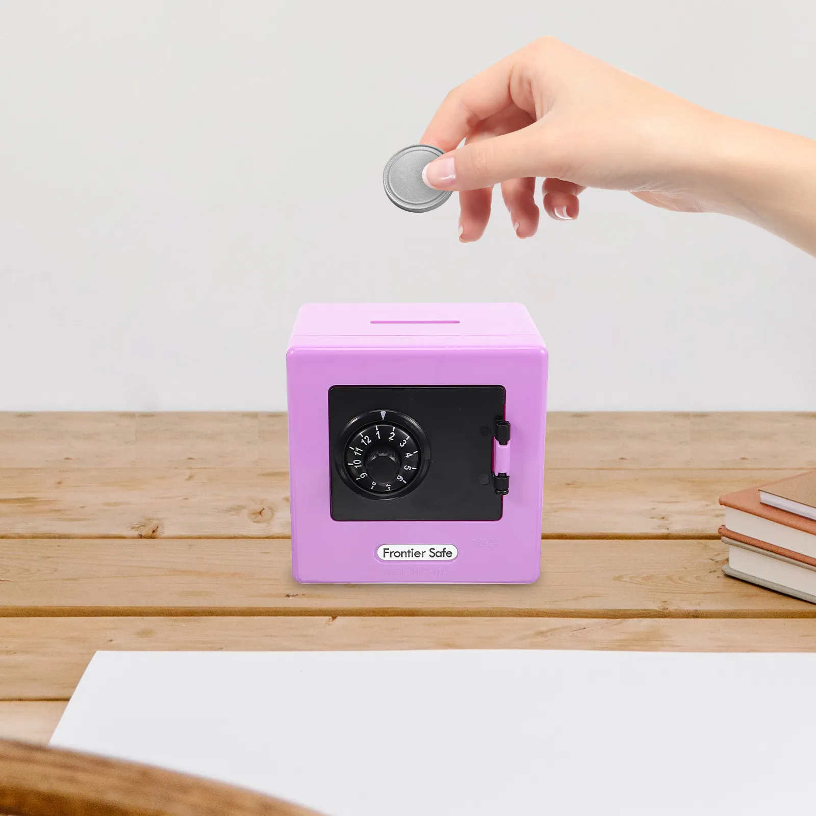 Miniature Kids Safe Coin Savings Box: Durable & Fun Money Jar For ...