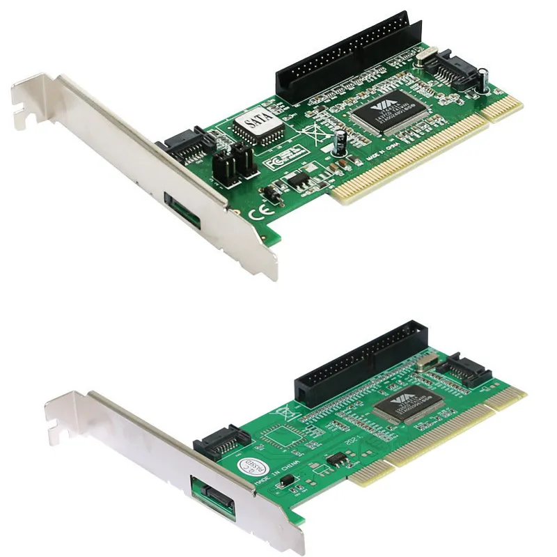 PCI to SATA IDE Adapter, Dual Channel SATA Controller Card, SATA RAID ...