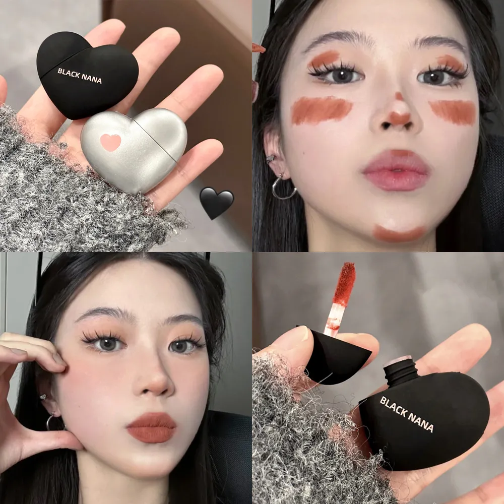 DHgate.com:Nude Brown Matte Lips Mud Blush: Long-Lasting Velvet Liquid ...