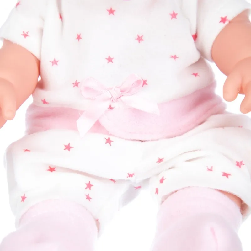12 in Reborn Baby Eye-Open Real Life Baby Interactive Pretend-Play Doll ...