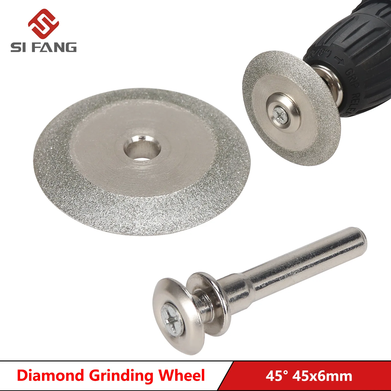 DHgate.com:Diamond Grinding Wheel with 6mm Shank: 45 Degree Tapered ...