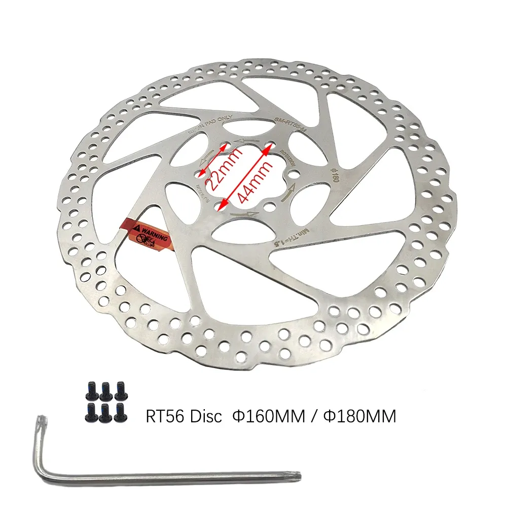 NUTT Hydraulic MTB Bike Disc Brakes w/ Levers, Rotors, Calipers - Front ...