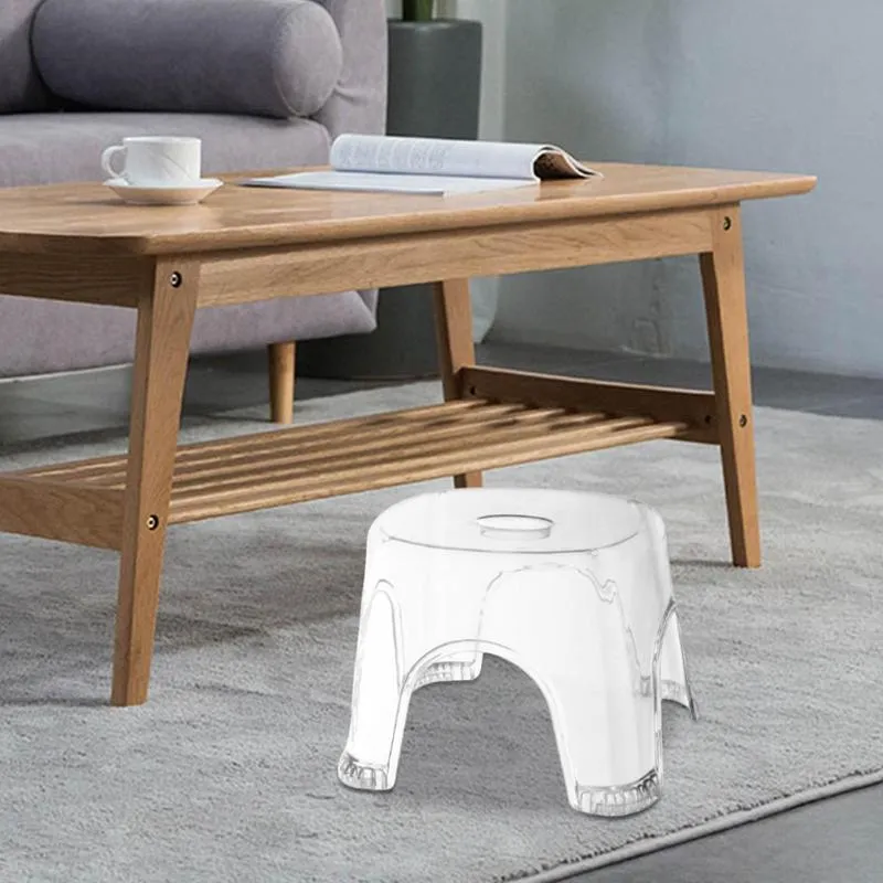 Corner Stool Chair Foot Rest Lightweight Clear Portable Shower Bench ...