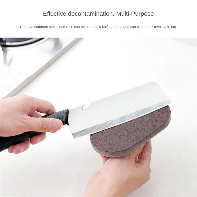 Emery Handle Rust Remover Brushes | Dish Pot Cleaning Descaler 1- from ...
