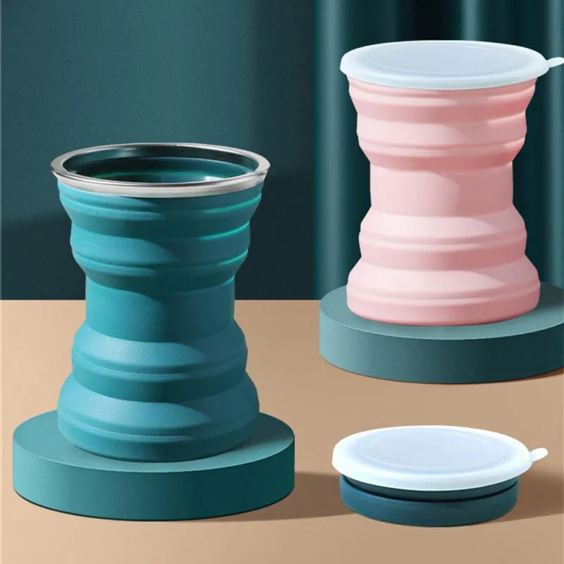 DHgate.com:Foldable Silicone Water Cups: 1/2/5PCS Portable, Heat ...
