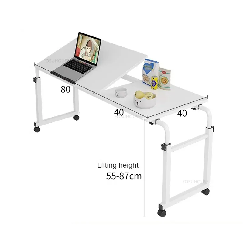 Adjustable bedside computer table store