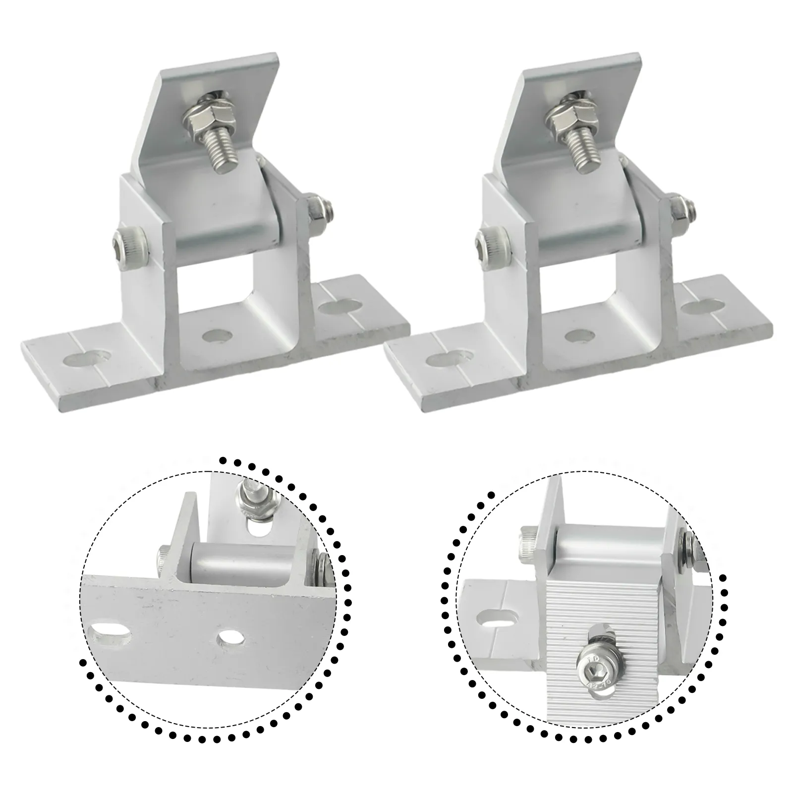 Adjustable Aluminum Alloy Solar Panel Foot Mount For Roof Mount ...