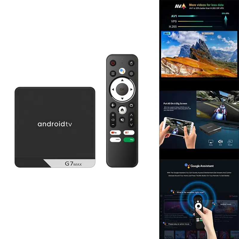 DHgate.com:4K UHD Android 11 TV Box, G7 Max 4GB RAM 64GB ROM S905X4 ...