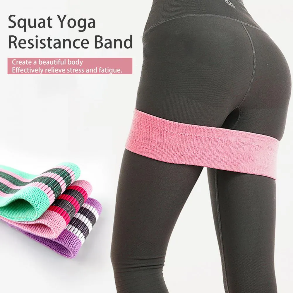 DHgate.com:Legs & Glutes Sculpting Bands - Non-Slip Resistance Band Set ...