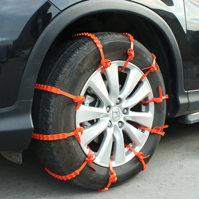 Quantity Durable Anti-Slip TPU Car Snow Chains for Safe Winter Driving ...