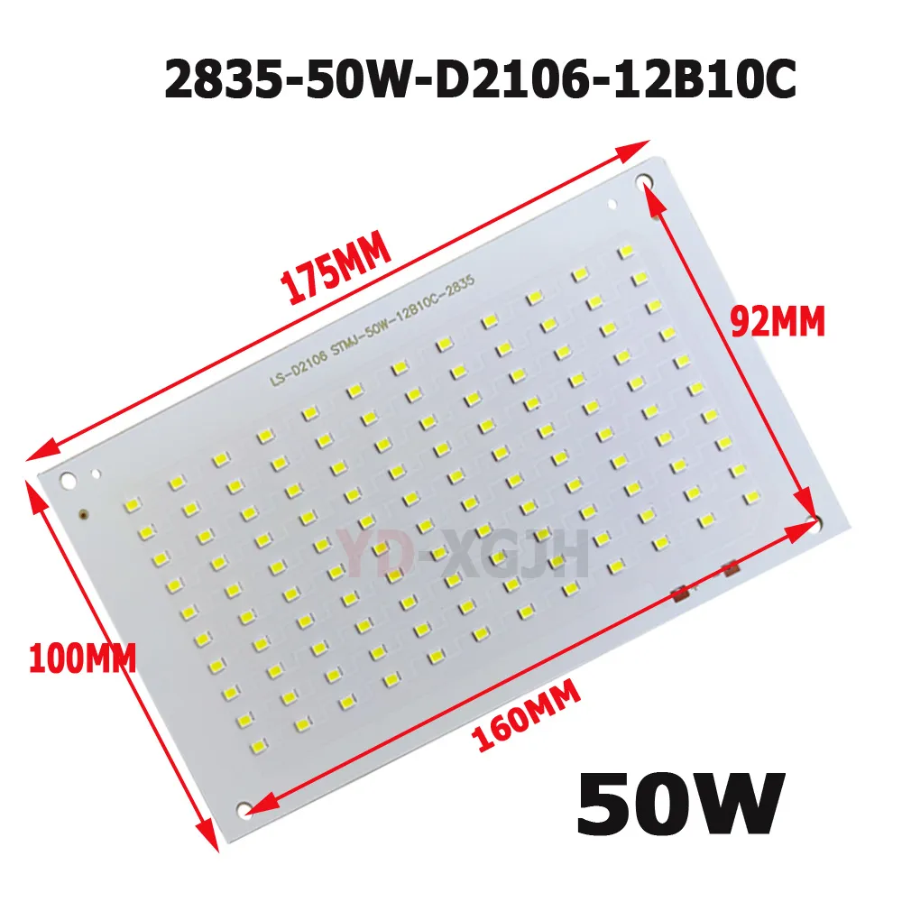High Power 50W-150W SMD2835 LED PCB Board Floodlight Outdoor Retrofit ...