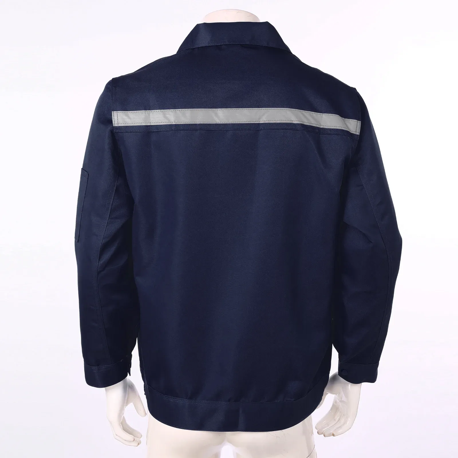 Workshop Uniform Top for Men Mechanic Jacket with Reflective Stripe ...