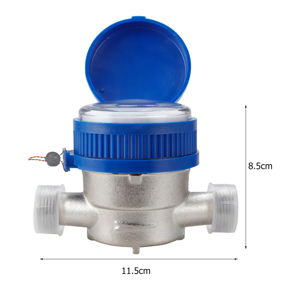Smart Water Meter Flow Measuring Instrument With Copper Fittings Home ...