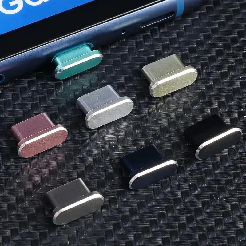 USB C Dust Cover Plugs With Type C Charging Port Cap For IPhone 15 Pro ...