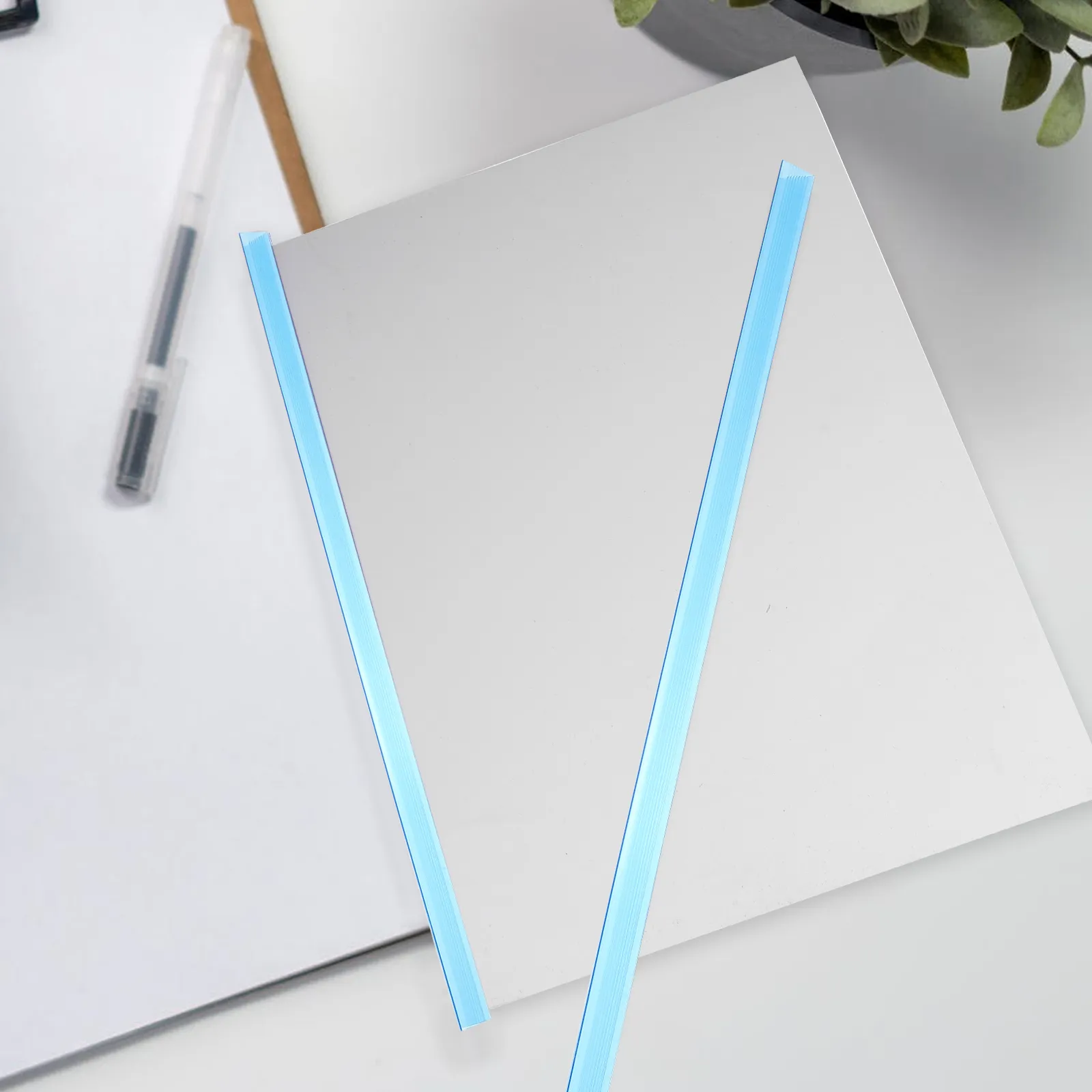 Binding Clips For Paper: Slide Grip Report Binder Set Secure Loose Leaf ...