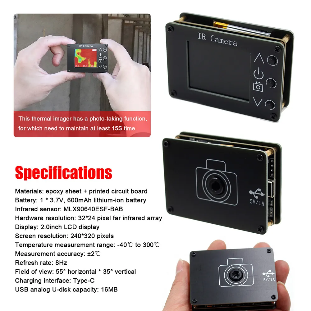 DHgate.com:Infrared Temperature Sensor Digital Thermal Imaging Camera 1 ...