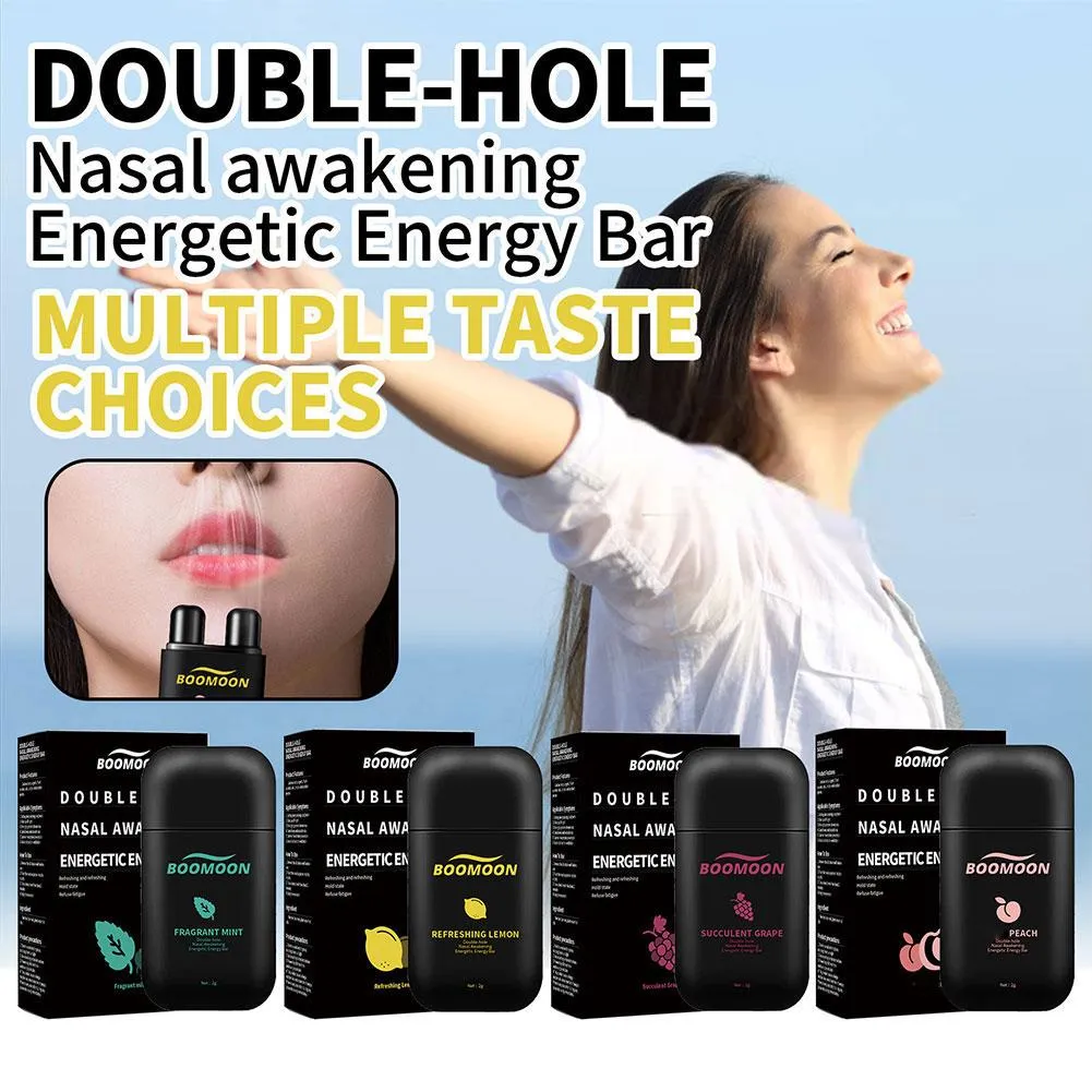 Energizing Aromatherapy Nasal Inhaler Nasal Energy Bar With Fruit Style ...