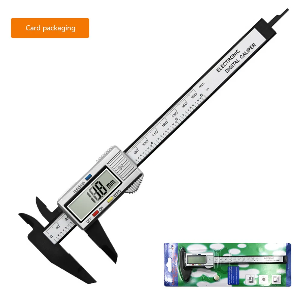 0-150mm Electronic Calipers Lightweight Digital Carpentry Measuring ...