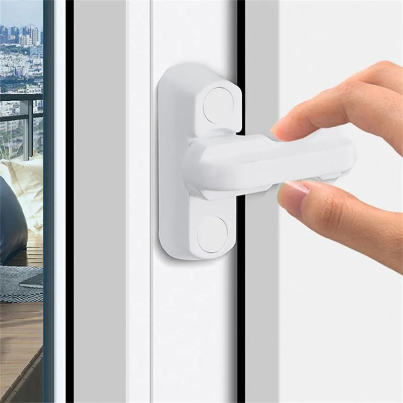 Aluminum Alloy Childproof Sliding Glass Door Lock with Sweep T-lock ...