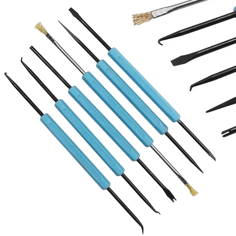 Desoldering Aid Tool Kit, PCB Cleaning Repair Tool Set for Electronics ...