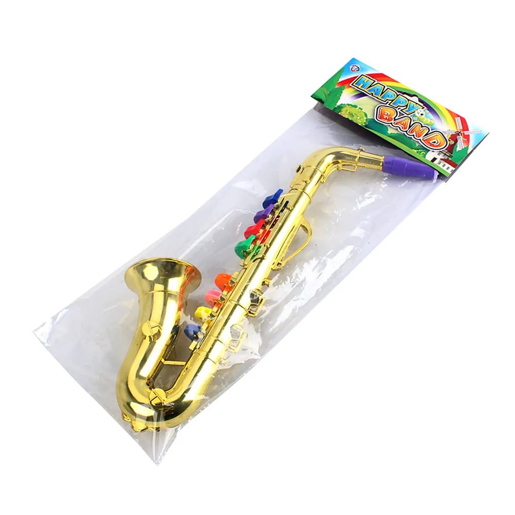 Kids' Colorful Plastic Trumpet, Saxophone, Mini Musical Instruments ...