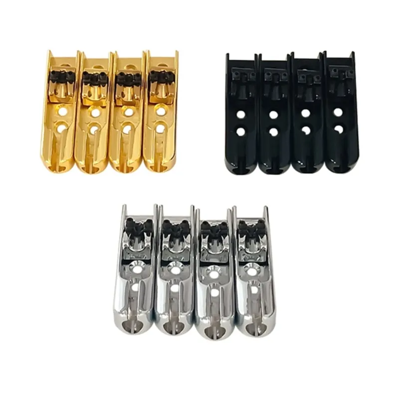 DHgate.com:4-Pack Guitar Bass Split Bridge Saddle - Individual String ...