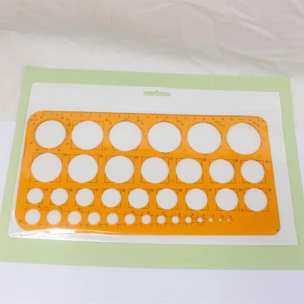 Wholesale Drawing Template Ruler For Drawing Circle Painting Ruler Draw ...
