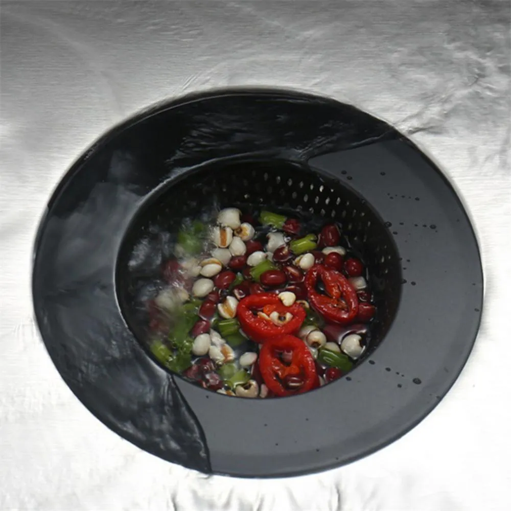 Bathroom Sink Hair Stopper Portable Filter Screen Drain Hair Catcher ...