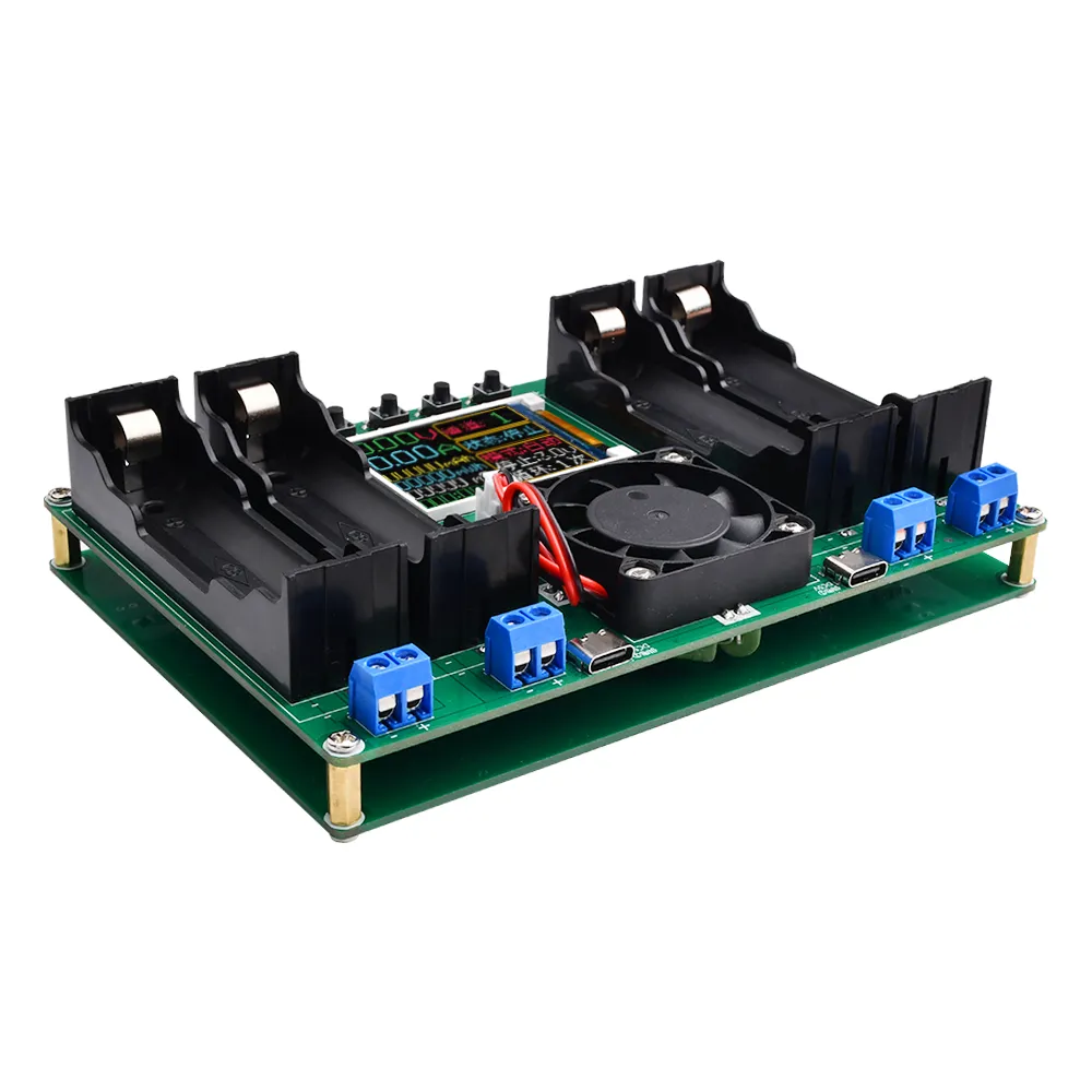 18650 Lithium Battery Capacity Tester Module mAh mWh Digital Battery ...